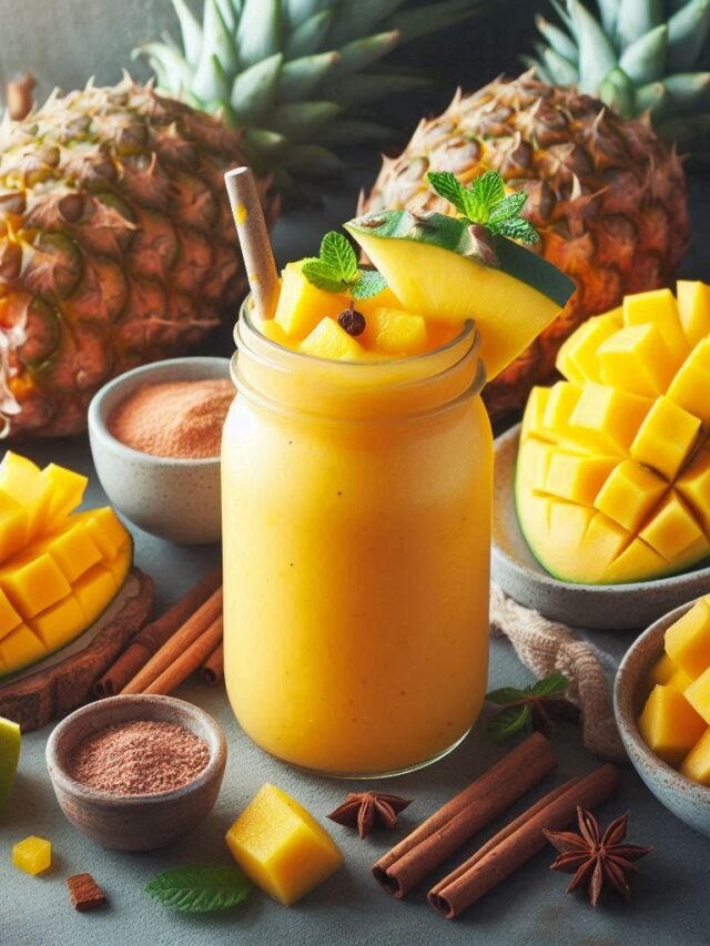 10 Refreshing Pineapple Mango Lemon Smoothie Recipe - Damia Global ...